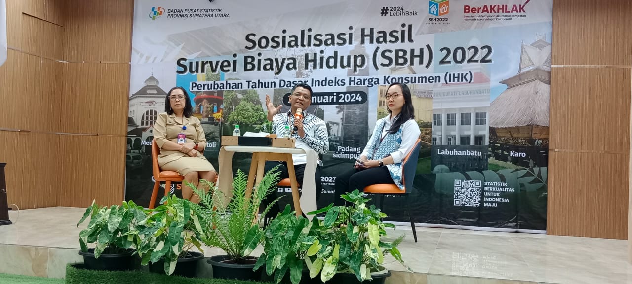 Badan Pusat Statistik (BPS) Sumatera Utara Sosialisasi Hasil Survei ...